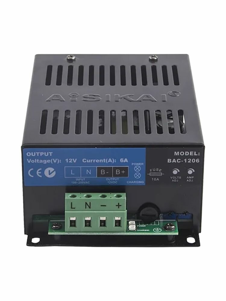 Зарядное устройство BAC06A-12V AISIKAI для электрогенераторов