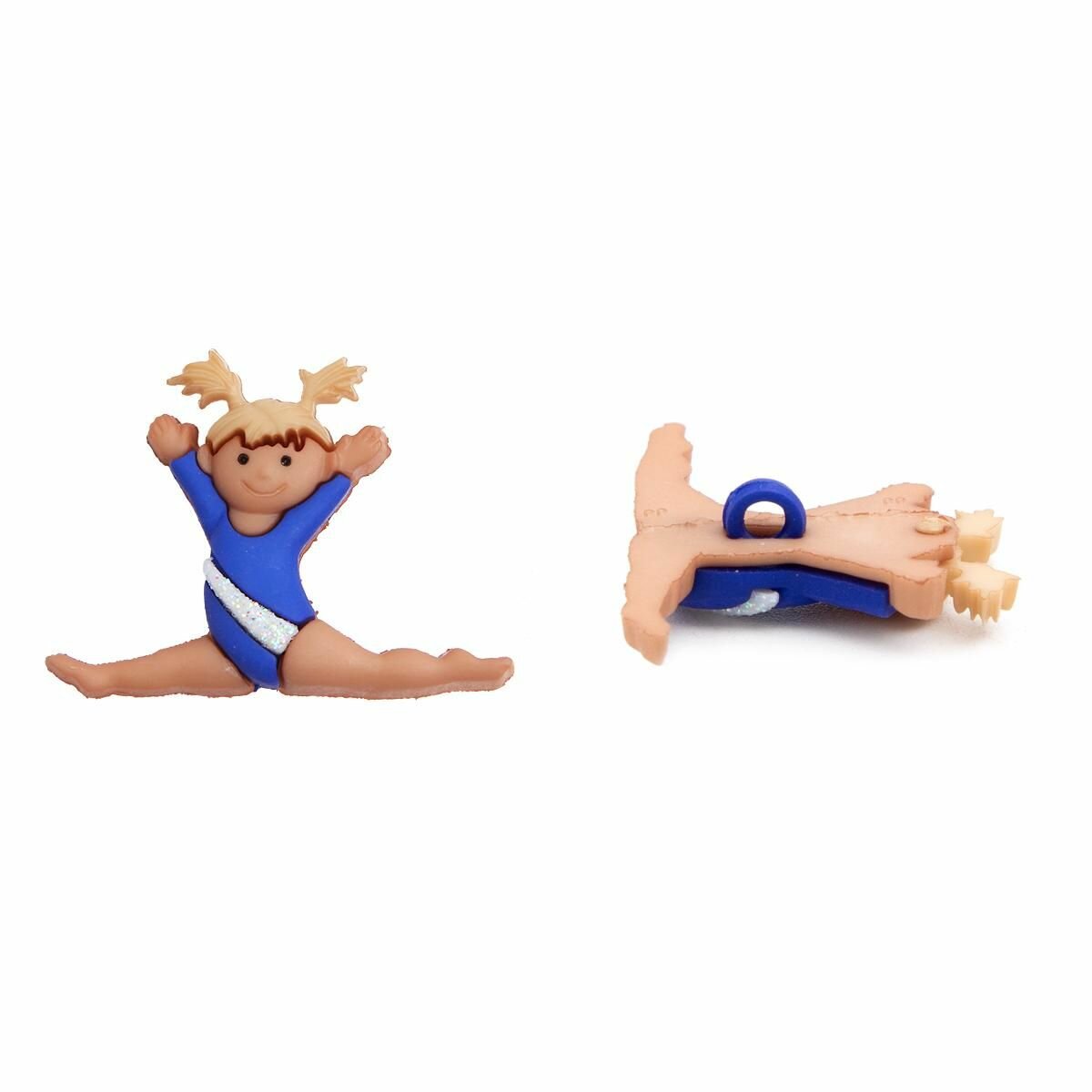 Пуговицы-фигурки Dress It Up "Маленькая гимнастка", пластик, 3 шт