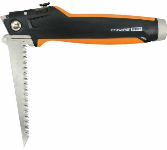 Нож для гипсокартона со сменным лезвием Fiskars CarbonMax 1027226