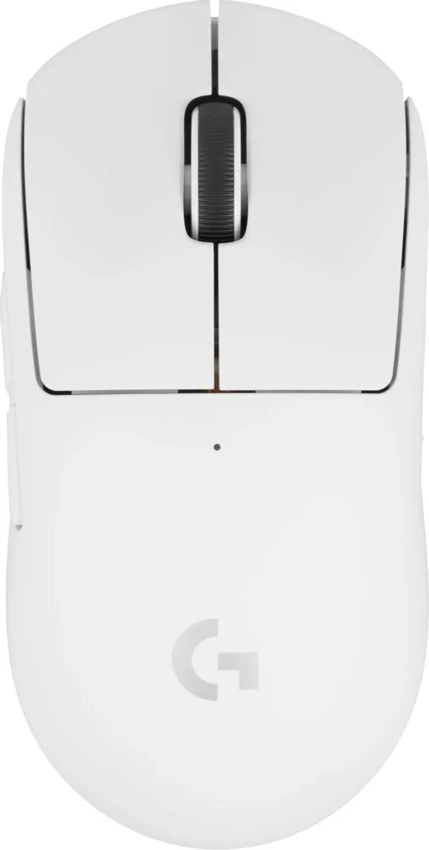 Мышь Logitech G PRO Х Superlight White (910-005942) проводная/беспроводная, черный