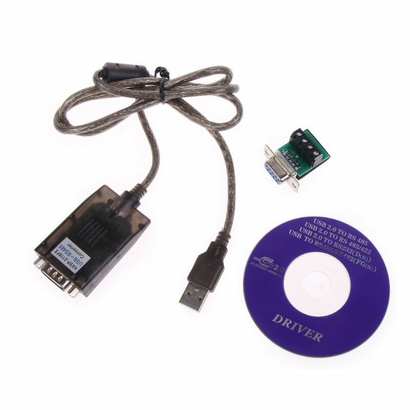 Кабель-адаптер USB 2.0 в RS-485 DB9 COM