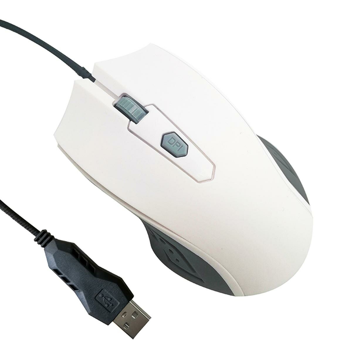 PCsensor MOS4 Intelligent Voice Mouse, эргономичная бесшумная оптическая проводная мышь, подходящая для настольных компь