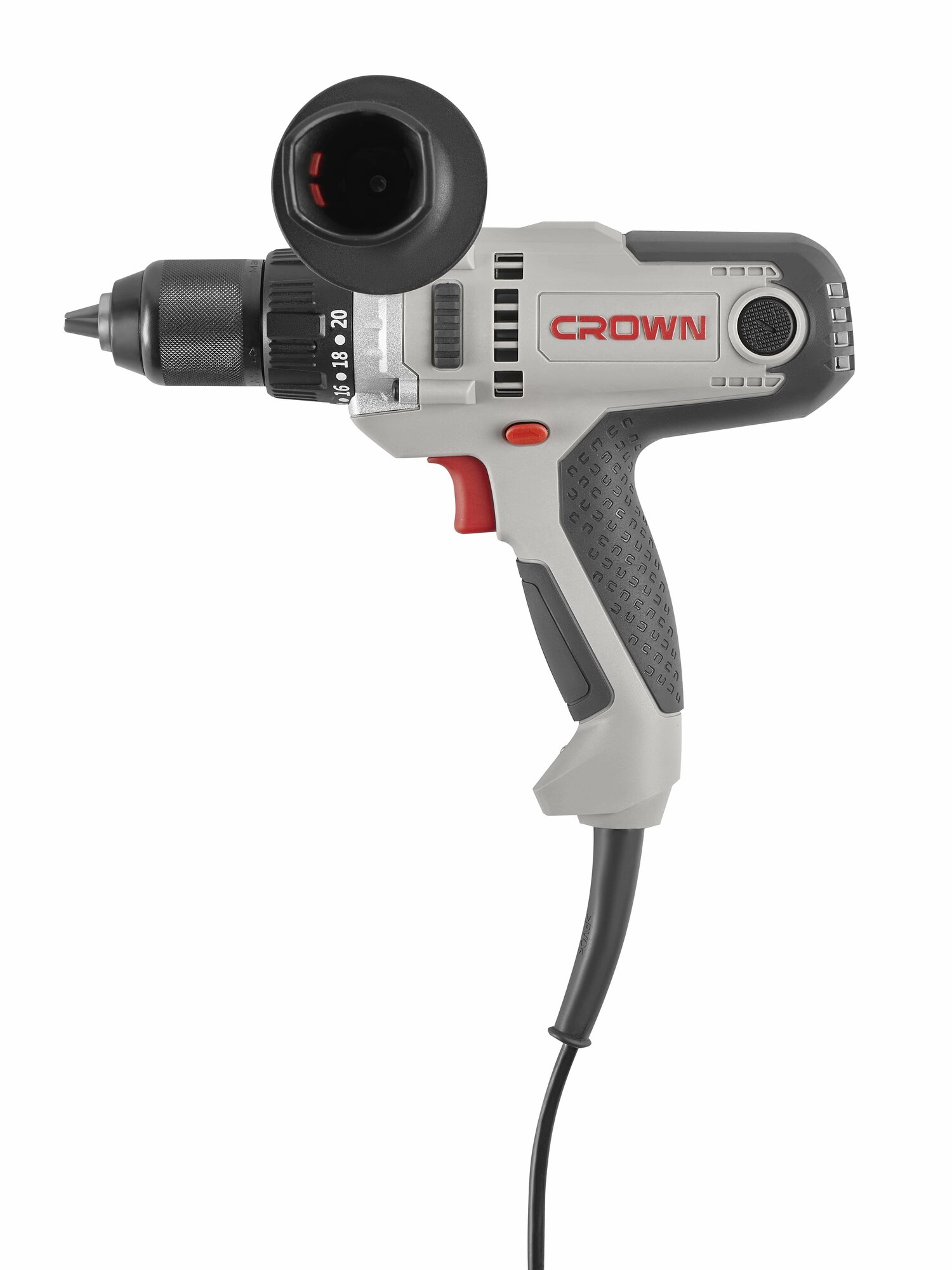 Дрель-шуруповерт безударная электрическая CROWN CT10152 420 Вт