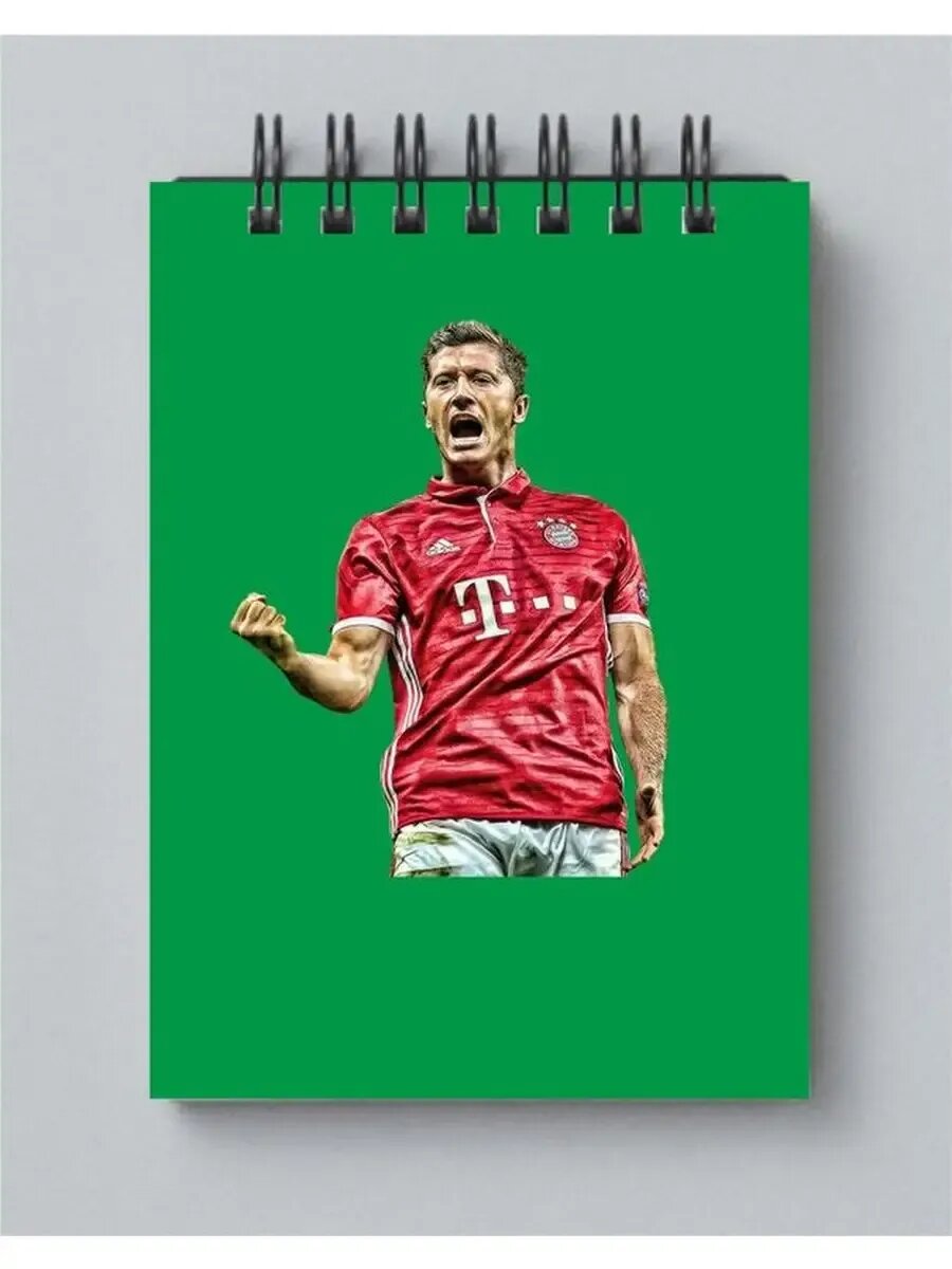 Блокнот Роберт Левандовский/A6