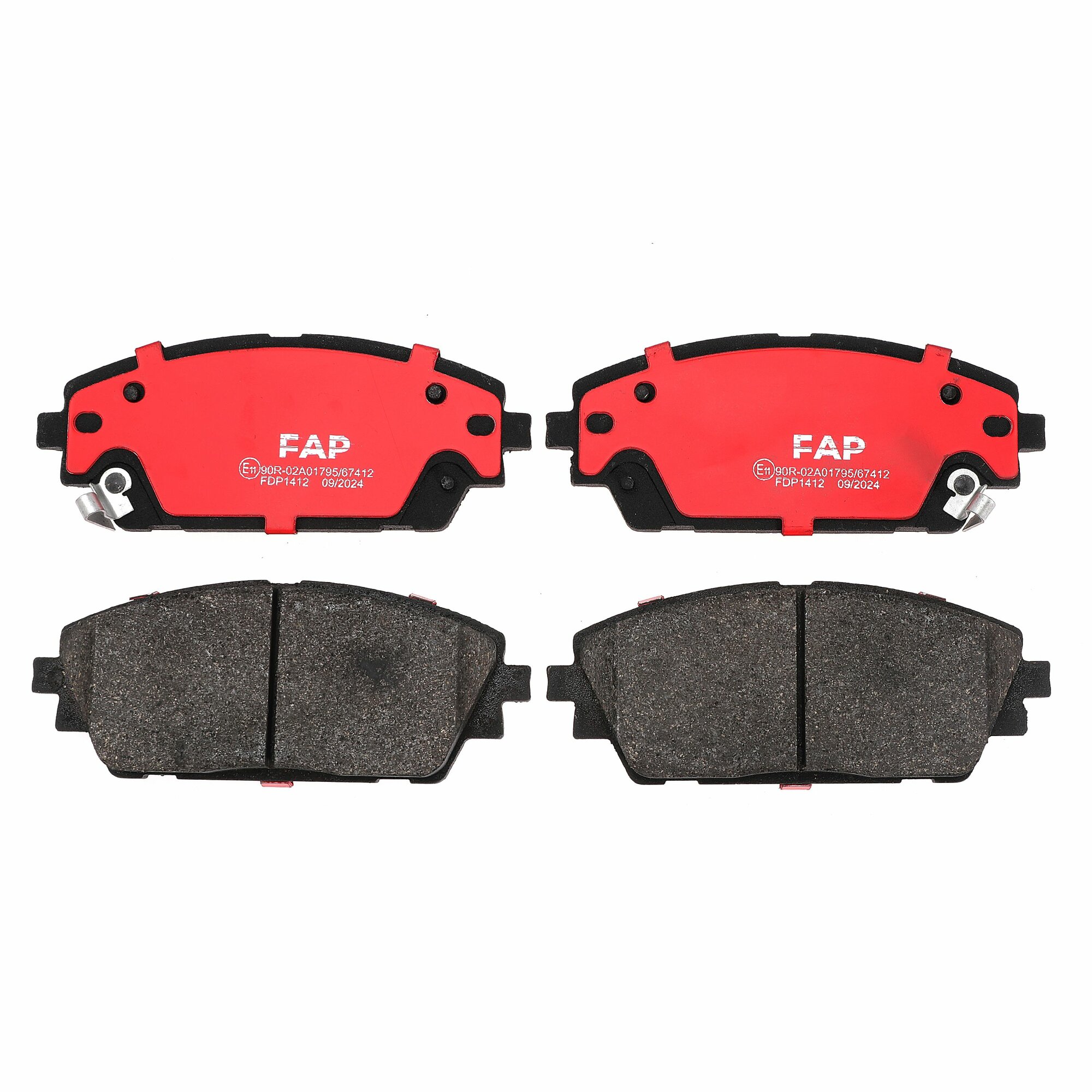 Передние тормозные колодки на MAZDA 3 BP, Axela BP, Мазда 3; BCYA3328ZA, BDYS3328ZA керамические