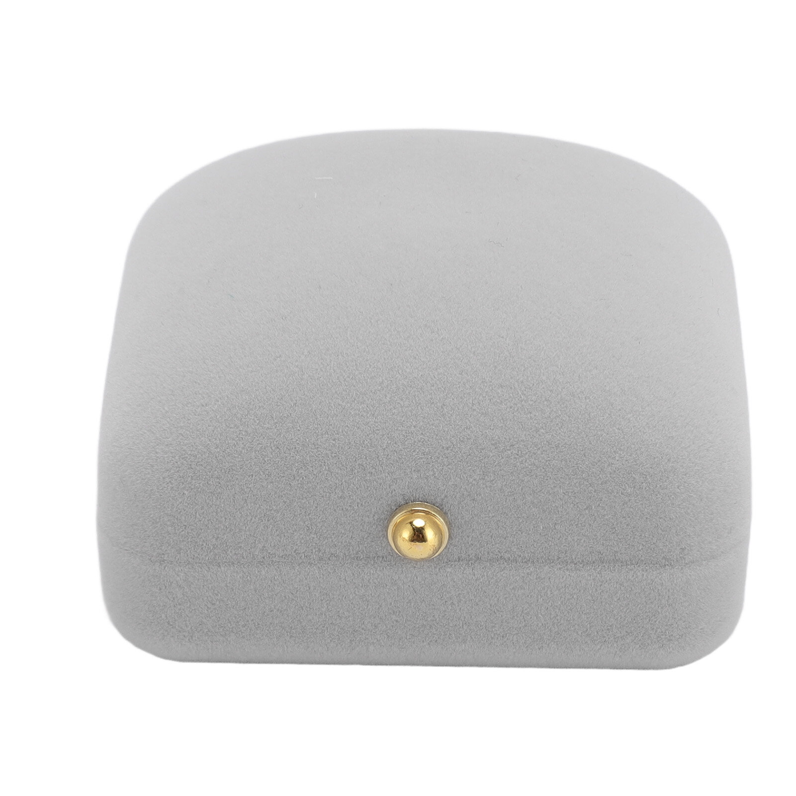 Светло-серая подарочная коробка для ювелирных изделий, изысканный небольшой портативный футляр с мягкой подкладкой и подкладкой, легкий органайзер для сережек и многого другого