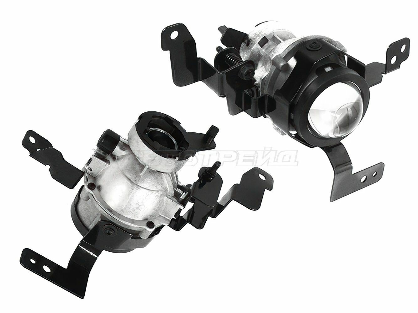 Фара противотуманная правая, линза для Хендай Акцент Солярис арт ST22120S9R SAT