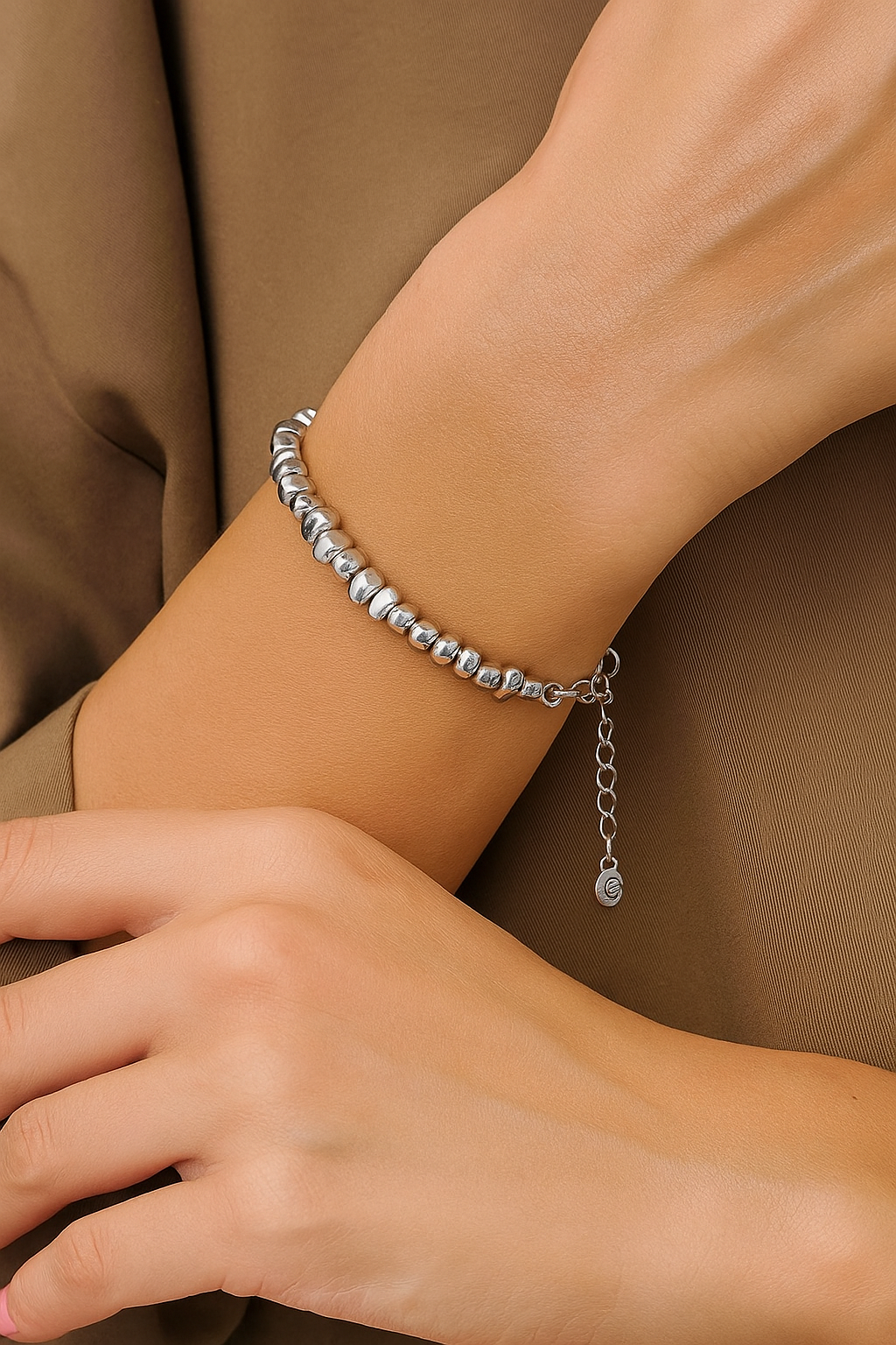 Браслет, гематит