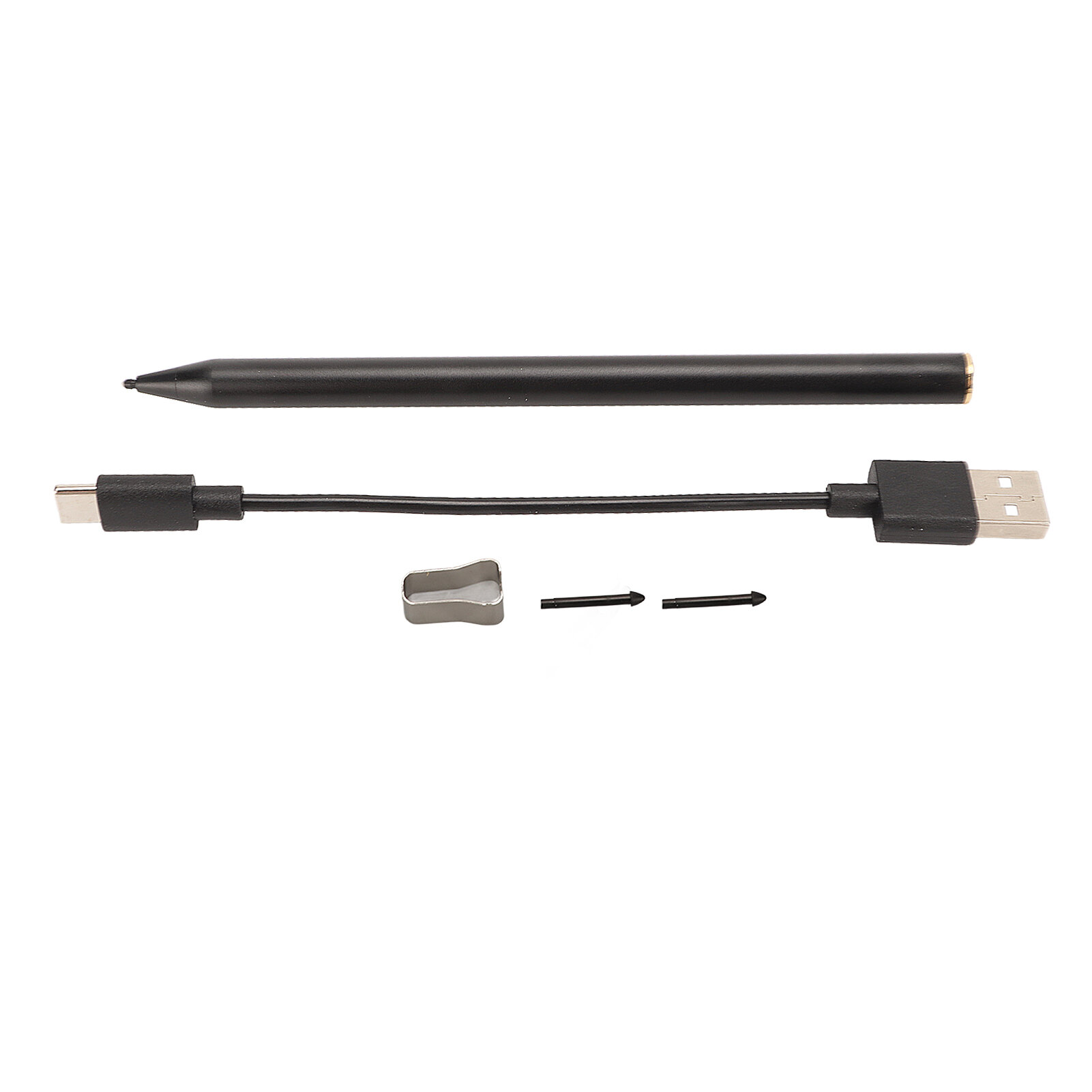 Чувствительный к нажатию стилус 4096, аккумулятор 5 В, 200 мА, длительное время работы, цифровое сенсорное перо с функцией автоматического выключения, совместимое с HP Asus Office, черный