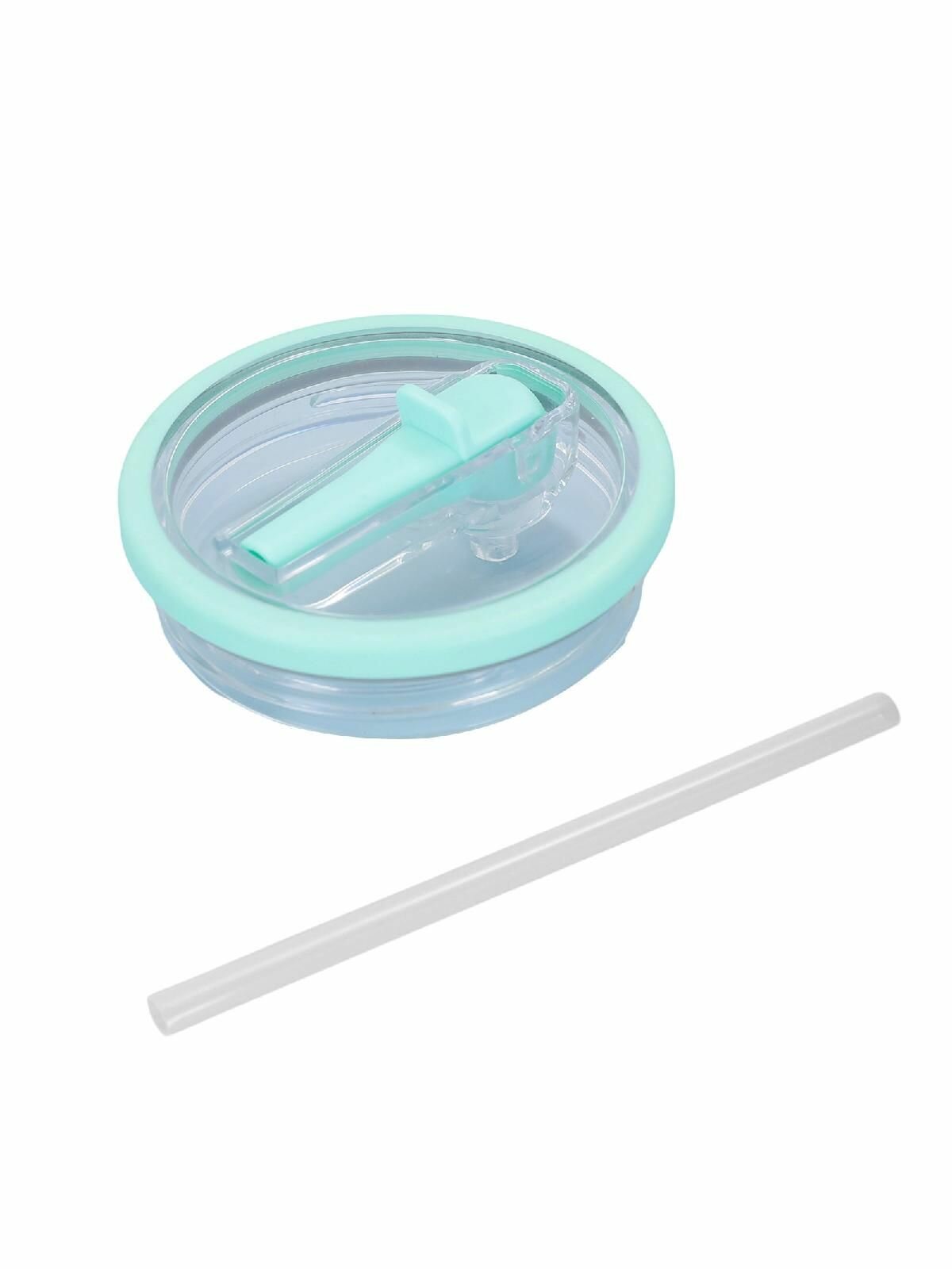 Фляга спортивная, термос емкостью 40 унций с пластиковой крышкой-мятно-зеленый