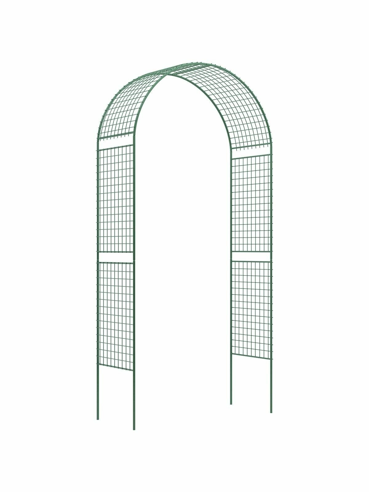 Садовая разборная арка, "Сетка широкая", 2.5 х 0.5 х 1.2 м 69124