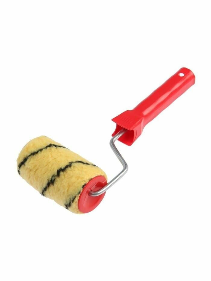 Валик LOM, полиэстер, 100 мм, рукоятка d - 6 мм, D - 48 мм, ворс 10 мм
