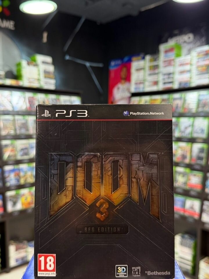 Игра Doom 3 BFG Edition PS3 (Картонный рукав) (Box)