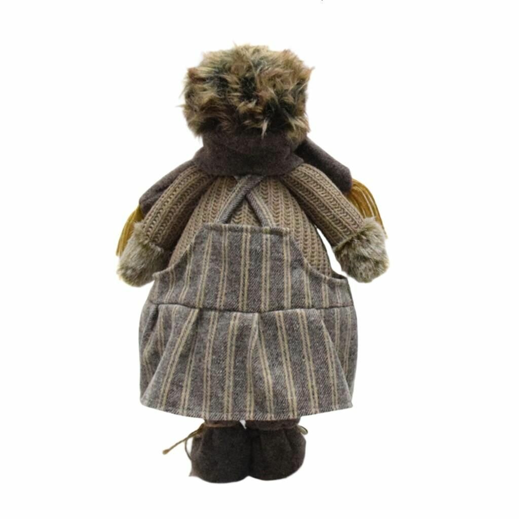 Рождественская кукла-гном-варвар, Украшение для куклы-Женская 21x11x33 см