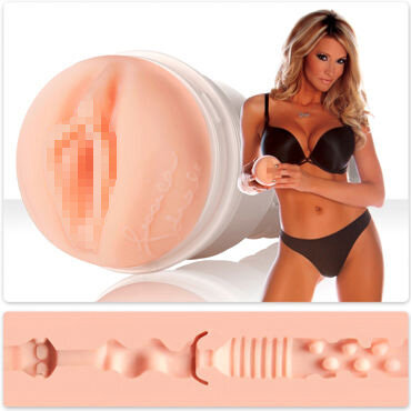 Fleshlight Jessica Drake Heavenly, телесный Мастурбатор в виде вагины порнозвезды Джессики Дрейк