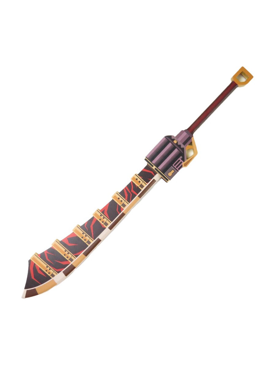 1:1 Модель Оружия "Тянь Туй Син Дао" из Игры Limbus Company, Бамбуковая, Длина 99 см