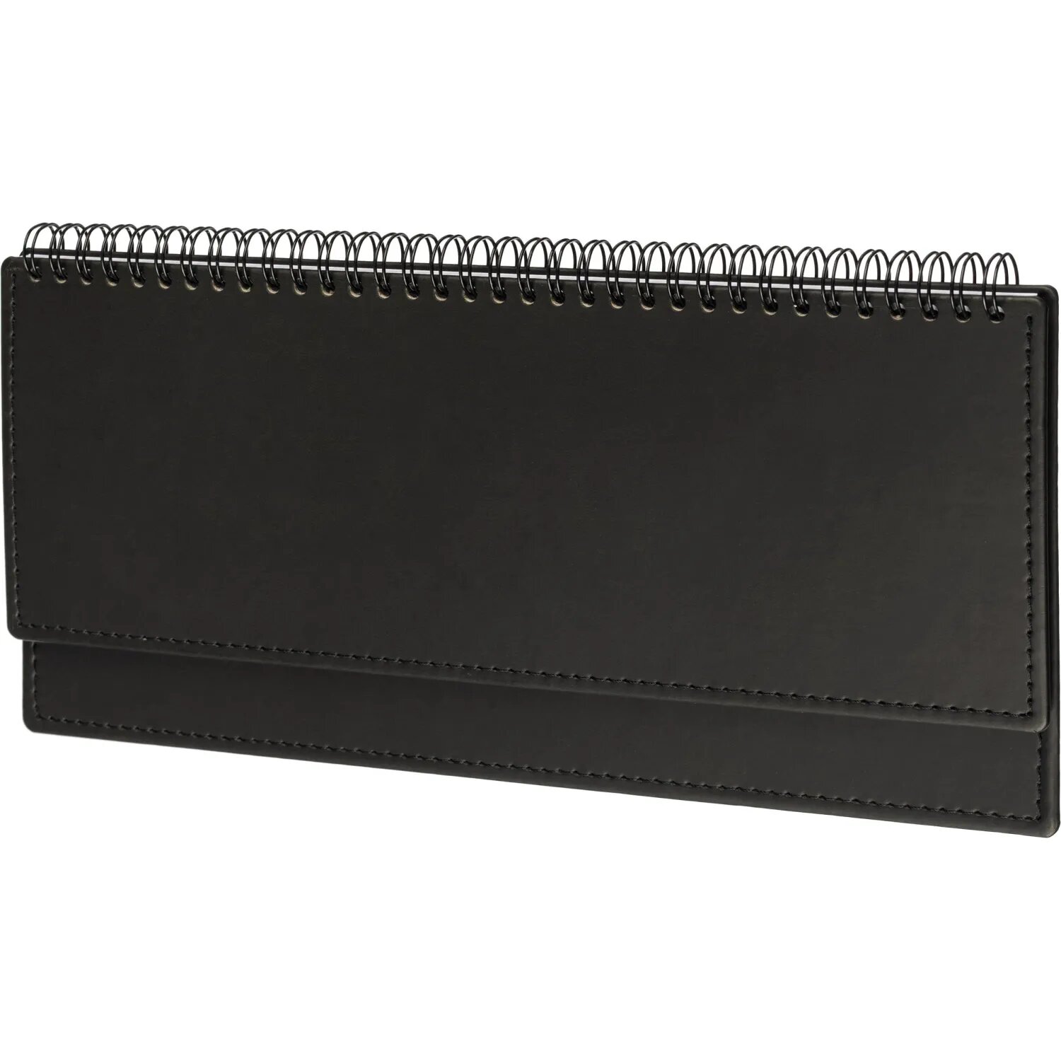 Планинг датированный 2026, черный 303х150 мм, 120 стр, аттасне Вива