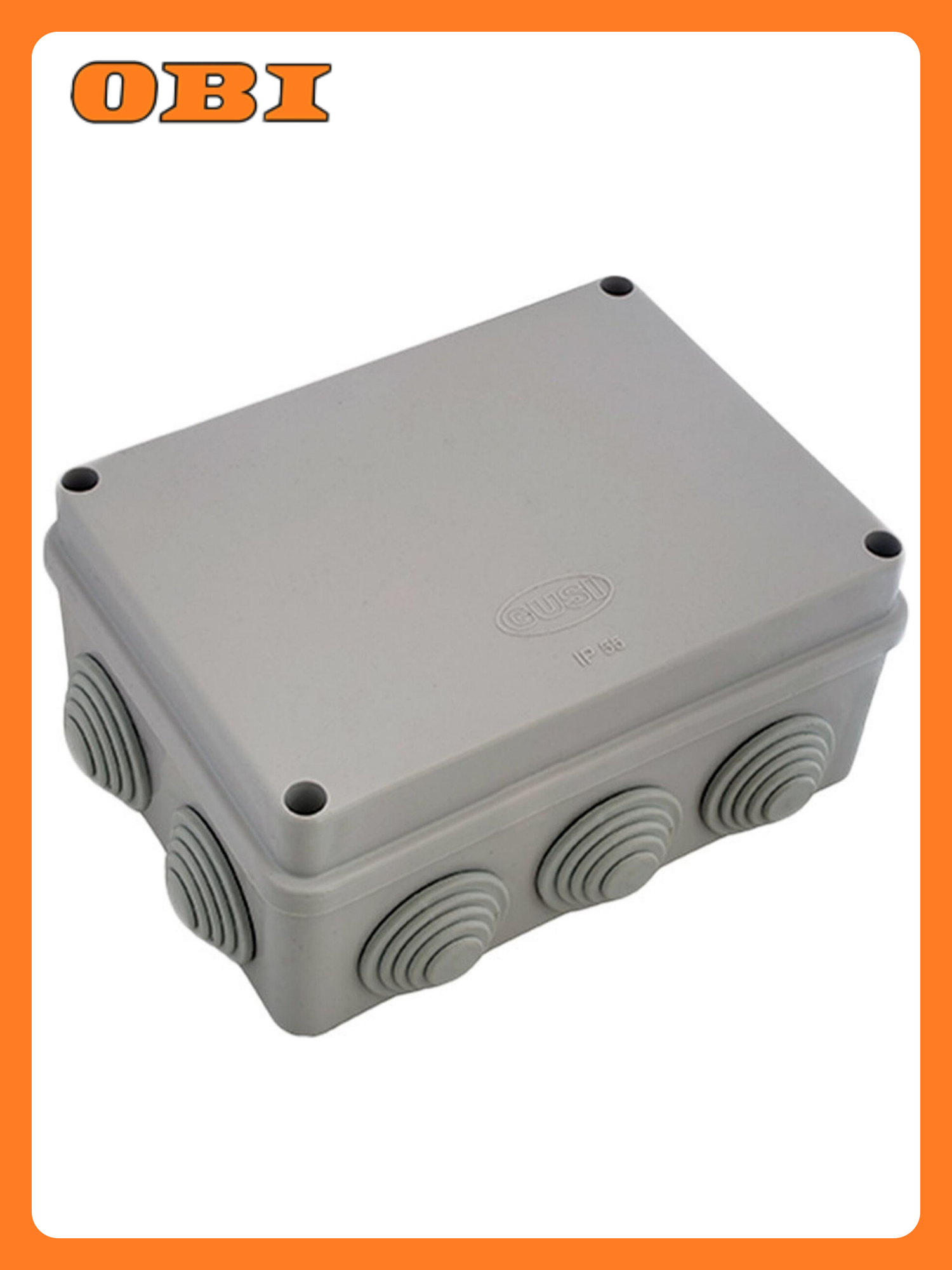 Распределительная коробка Gusi Electric С3В1510 10 вводов 150х110х70