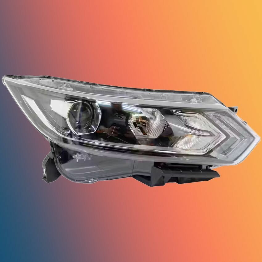 Правая фара для автомобилей Nissan Qashqai 2 j11 (арт. 26010HV00B), выпущенных в период с 2017 по 2022 год
