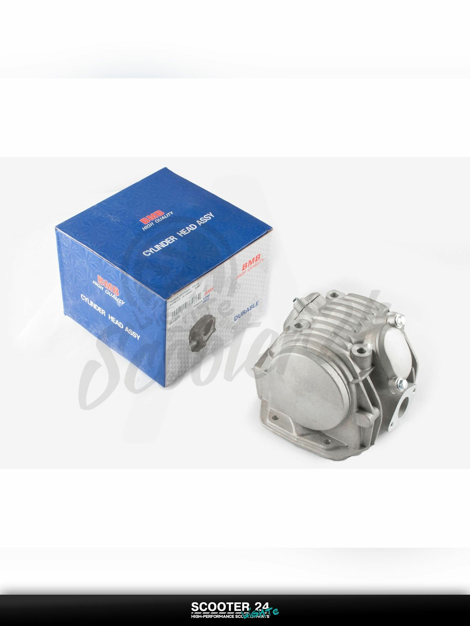 Головка цилиндра в сборе на скутер и мотоцикл Honda WAVE / Хонда 125 кубов "BMB"