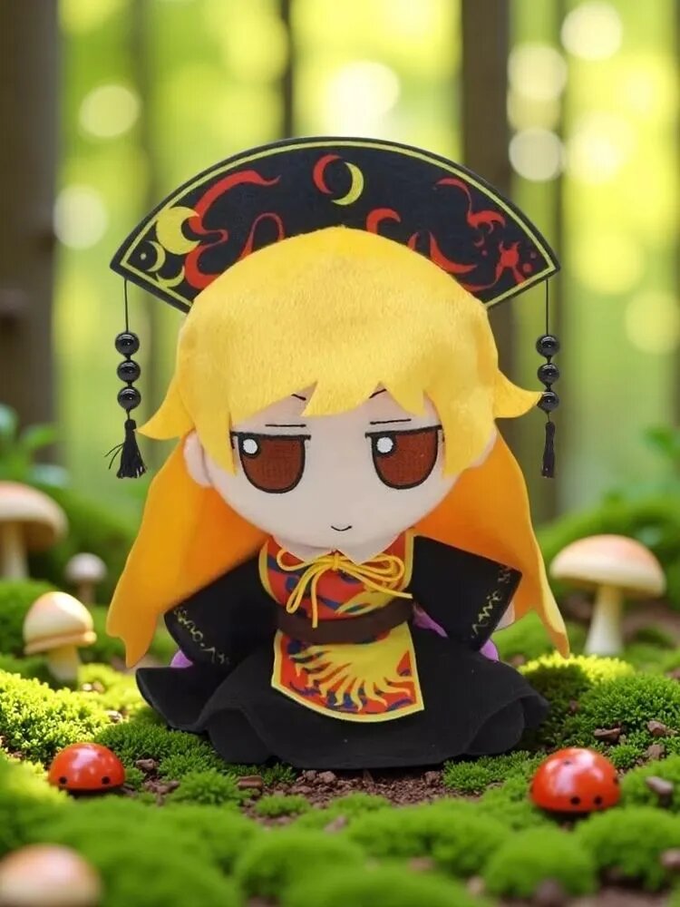 Аниме Мягкие Игрушки TouHou Project Fumo Junko / Проект Восток Джунко Игрушка Антистресс 20 CM
