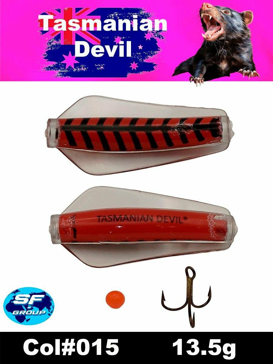Блесна приманка Tasmanian Devil 13,5 г цвет 15
