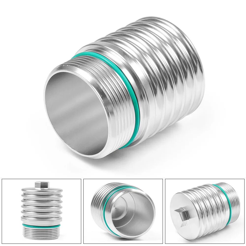 02E305045 DSG-6 DQ250 прохладным потоком Алюминий масляный фильтр двигателя Корпус заменяет пластиковый Корпус для VW EA888 2,0 T FSI