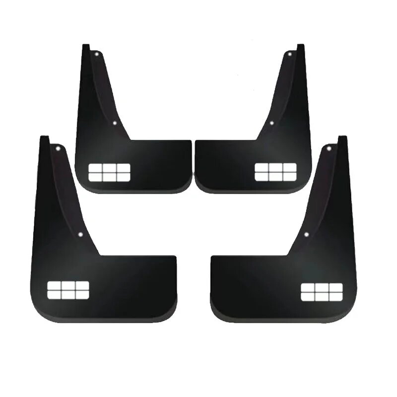 Для Geely EX5 Galaxy E5 2024 2025 2026 4 шт. автомобильные брызговики с защитой от брызг, переднее и заднее крыло, крышка колеса, брызговик, аксессуары 4PCS With LOGO