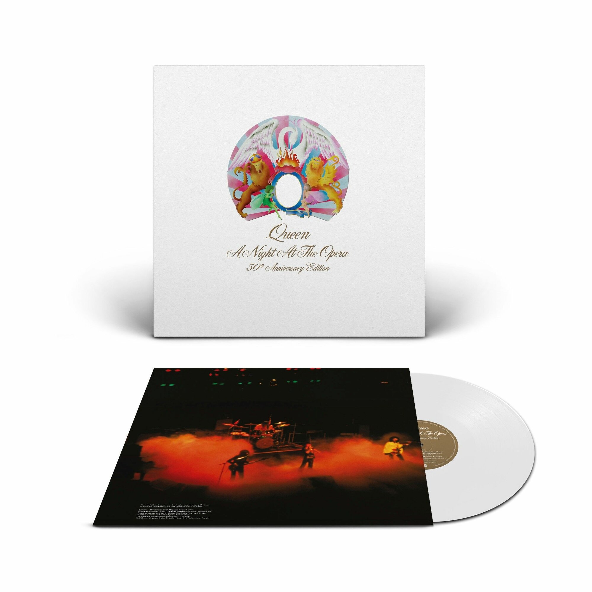 Виниловая пластинка Queen - A Night At The Opera (50th Anniversary Edition) (180g) (Limited Edition) (Crystal Clear Vinyl) (1 LP)