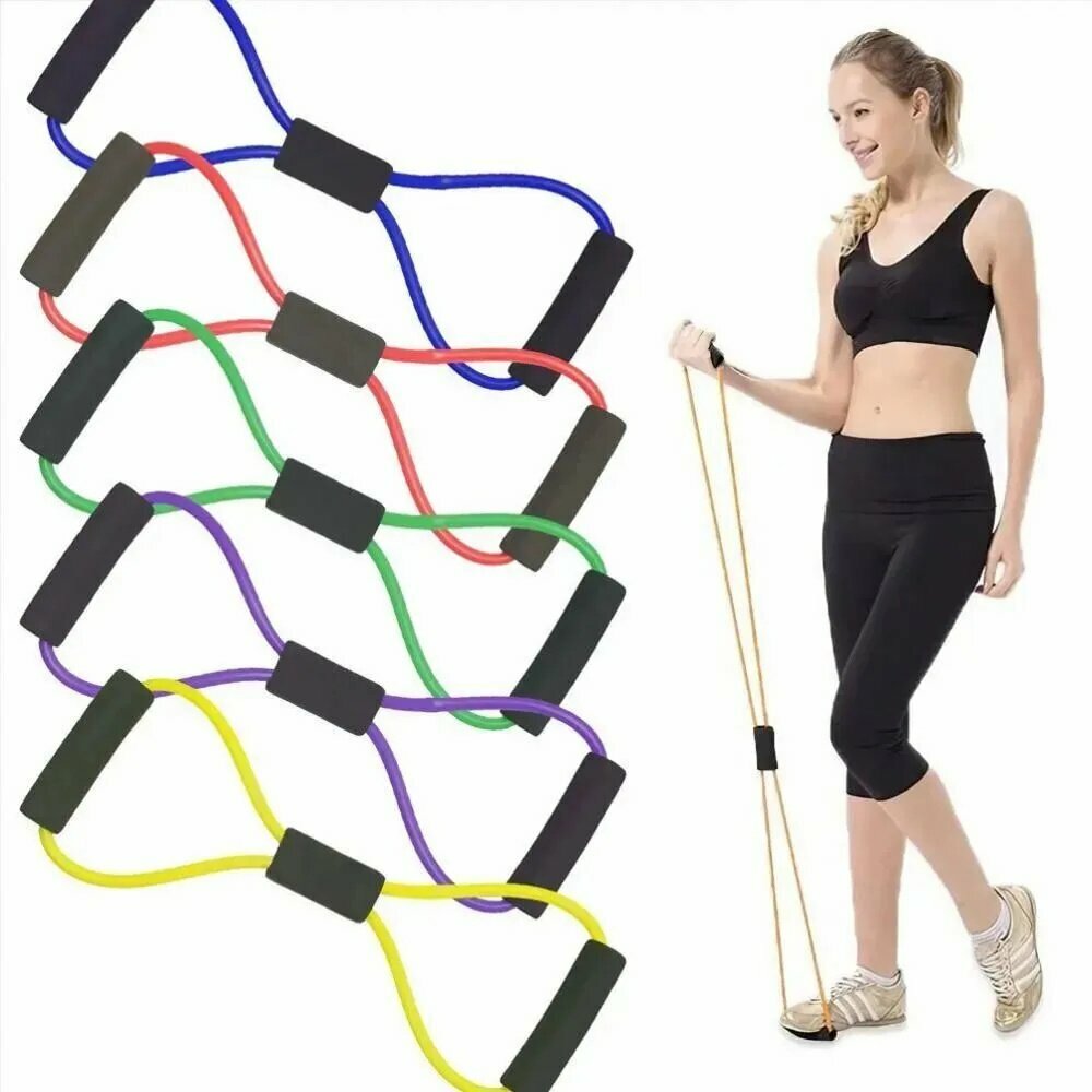 1 шт. Эластичная лента для йоги и фитнеса, резинка для тренировок, растяжка для груди, оборудование для тренажерного зала, эспандер для мышц