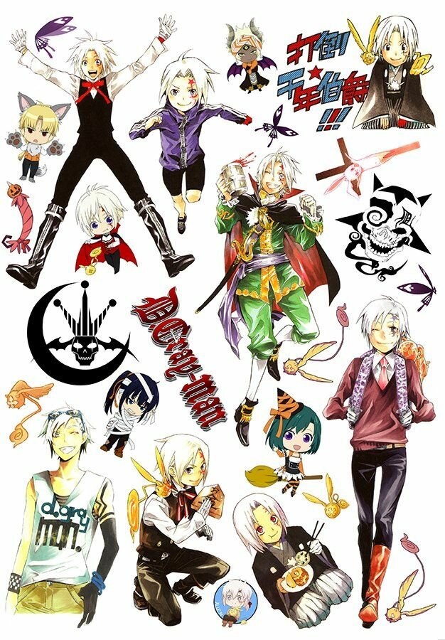 Наклейки D. Gray-man No.1