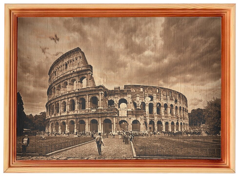 Картина в рамке "Руины Колизея" 210 X 300