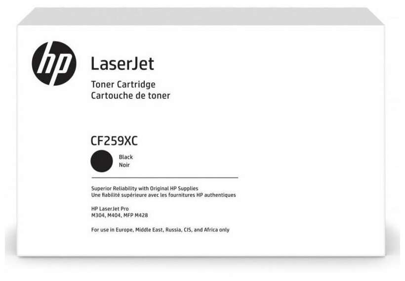 Картридж HP CF259XC 59XC черный для LJ M304/M404/MFP M428