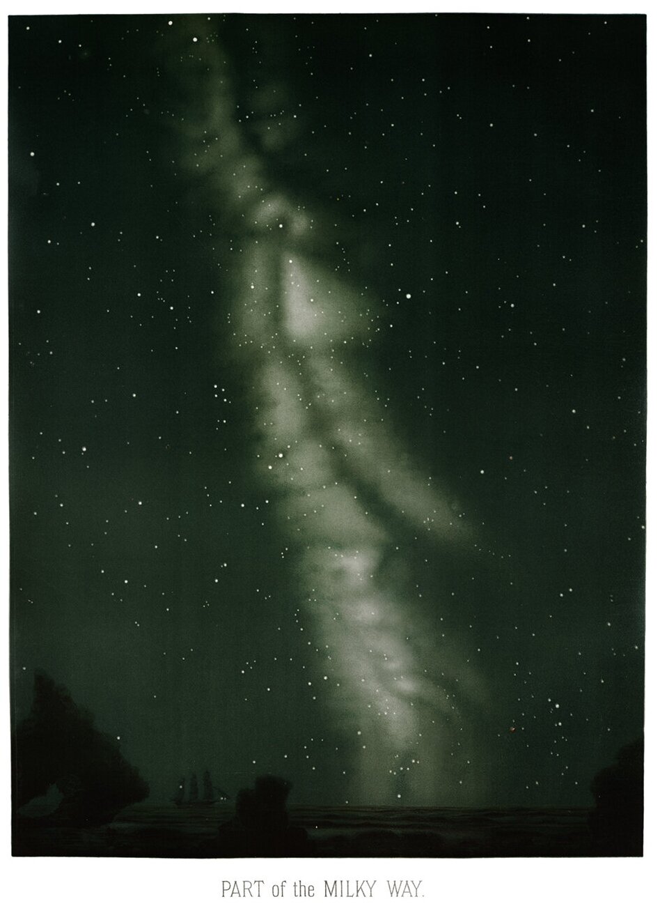 Постер / Плакат / Картина Млечный путь 50х70 см в подарочном тубусе