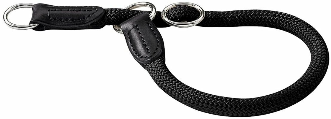 Ошейник-удавка для собак Freestyle 35 / 8 круглый нейлон черный Hunter VLT-62634