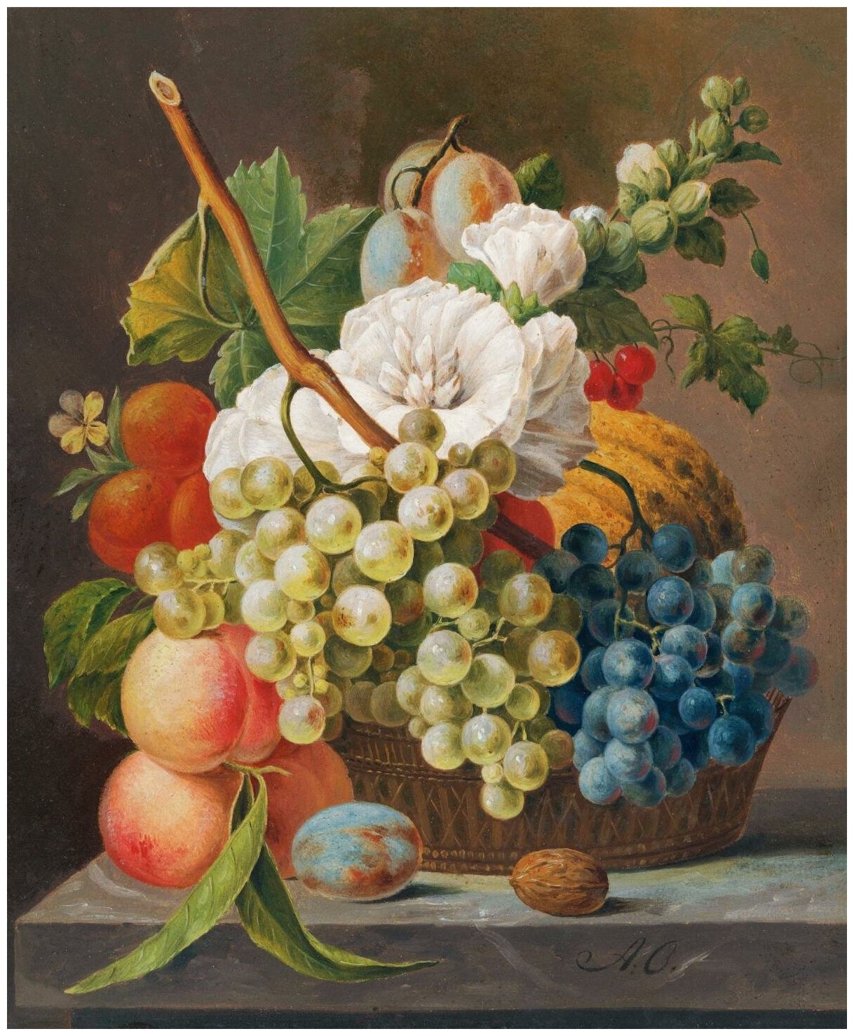 Постер / Плакат / Картина Фруктовая феерия 60х90 см в подарочном тубусе