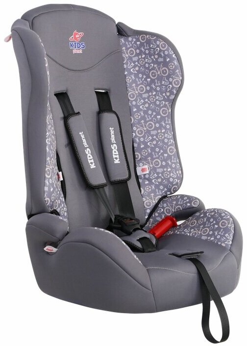 Автокресло детское Kids Planet Meteor 9-36кг/1-12лет серый велосипед