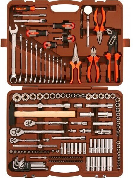 OMBRA Наборы инструмента OMT150S Набор инструмента универсальный 1 4", 3 8" и 1 2"DR, 150 предметов