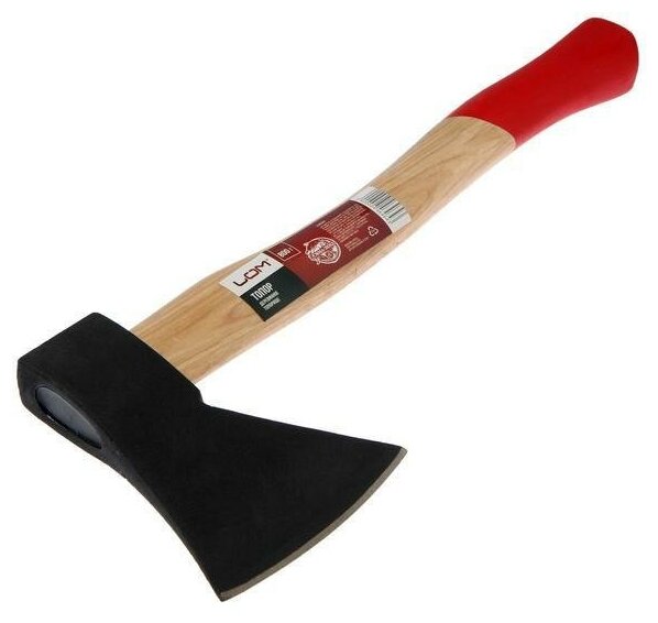 Топор, деревянное топорище 38 см, 800 г