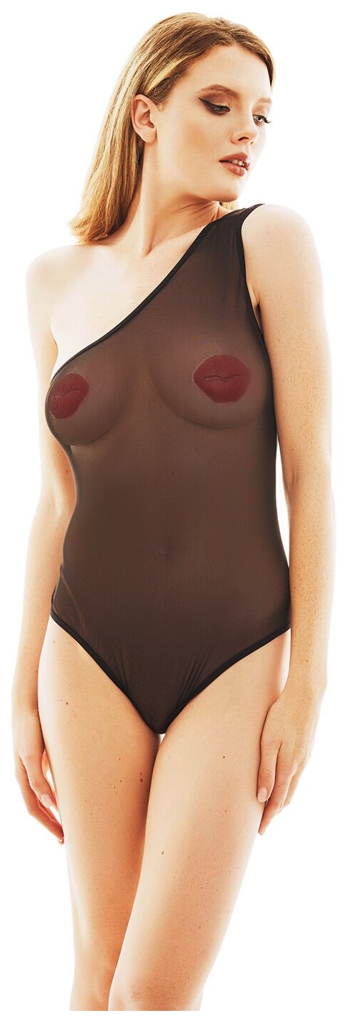 Боди женское сексуальное ANAIS Saffron, черный (Размер: XXL/3XL)