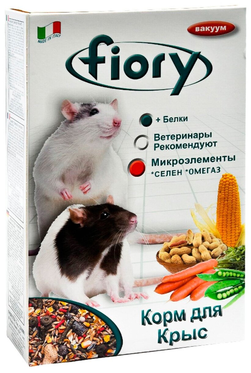 FIORY RATTY – Фиори корм для крыс (850 гр)