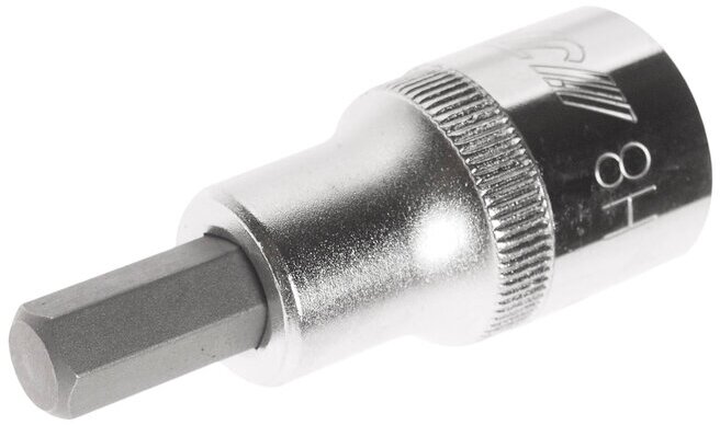 JTC-45608 Головка с насадкой HEX 1/2" х H8, длина 55мм