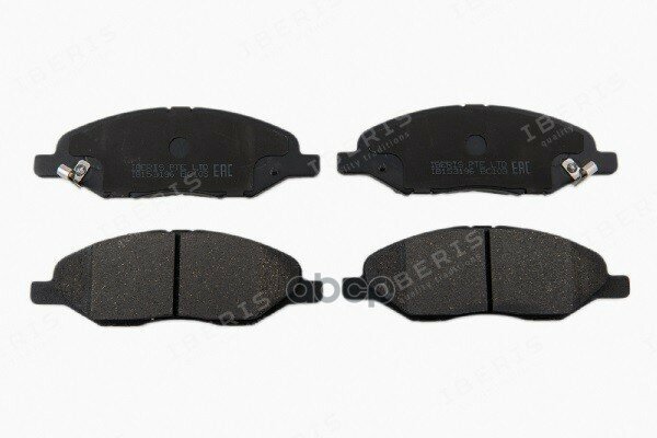 Колодки тормозные передние К-Т NISSAN NOTE (E11, NE11) -12, TIIDA (SC11, C11) -12/LADA VESTA (GFL_) 15- IBERIS арт. IB153196