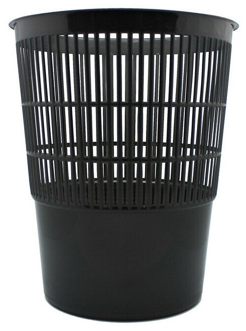Корзина офисная, 14л, черная
