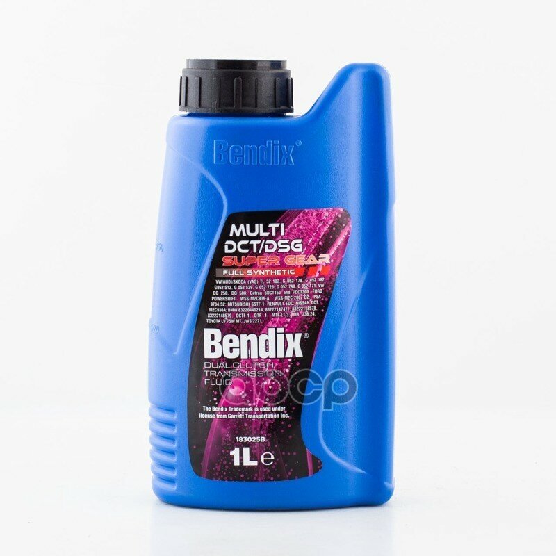 Масло Трансмиссионное Bendix Super Gear Multi Dct/Dsg Синтетическое 1 Л 183025B BENDIX арт. 183025B