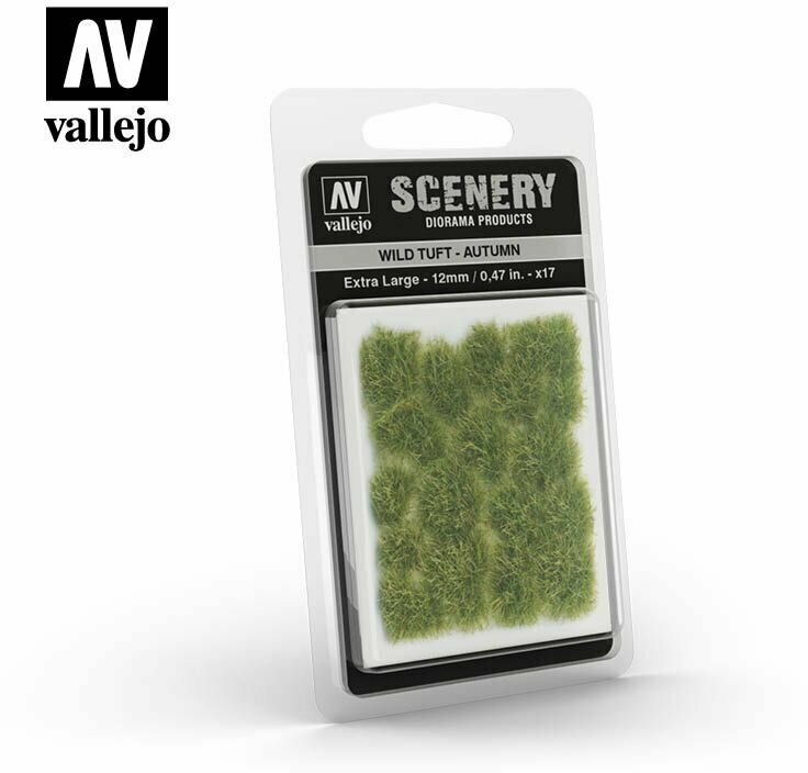Материал для оформления подставок миниатюр Vallejo Wild Tuft - Autumn 12мм