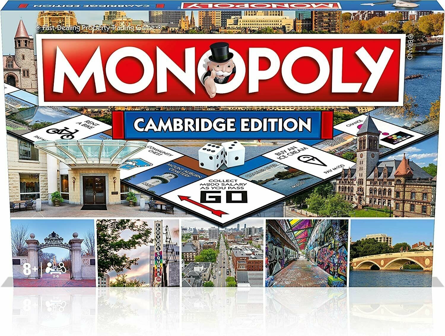 Настольная игра Monopoly Cambridge Монополия Кембридж