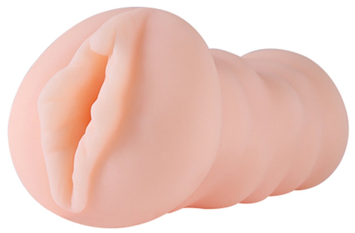 Реалистичный односторонний мастурбатор Real Women Vibration с вибрацией 14 см.
