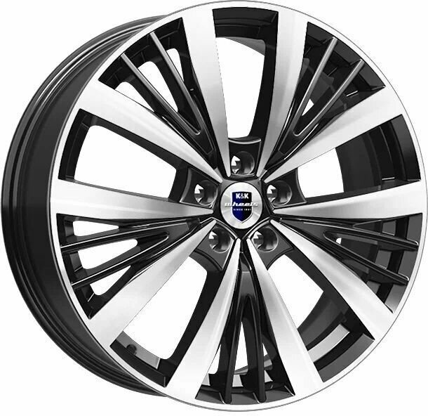 Диск колёсный Марвел (КС881-13) 7,5x19 ЕТ 50 5x108 63,35 алмаз черный, арт.74976SK