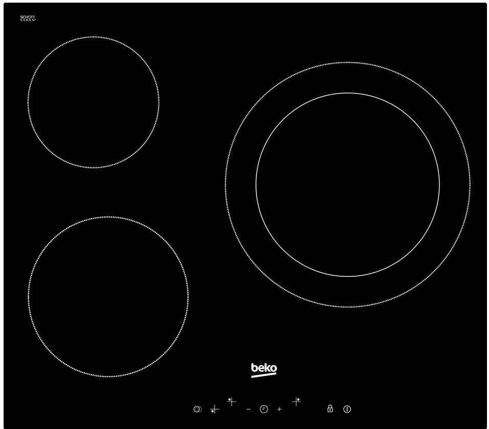 Варочная панель Beko HIC63401T (Цвет: Black)
